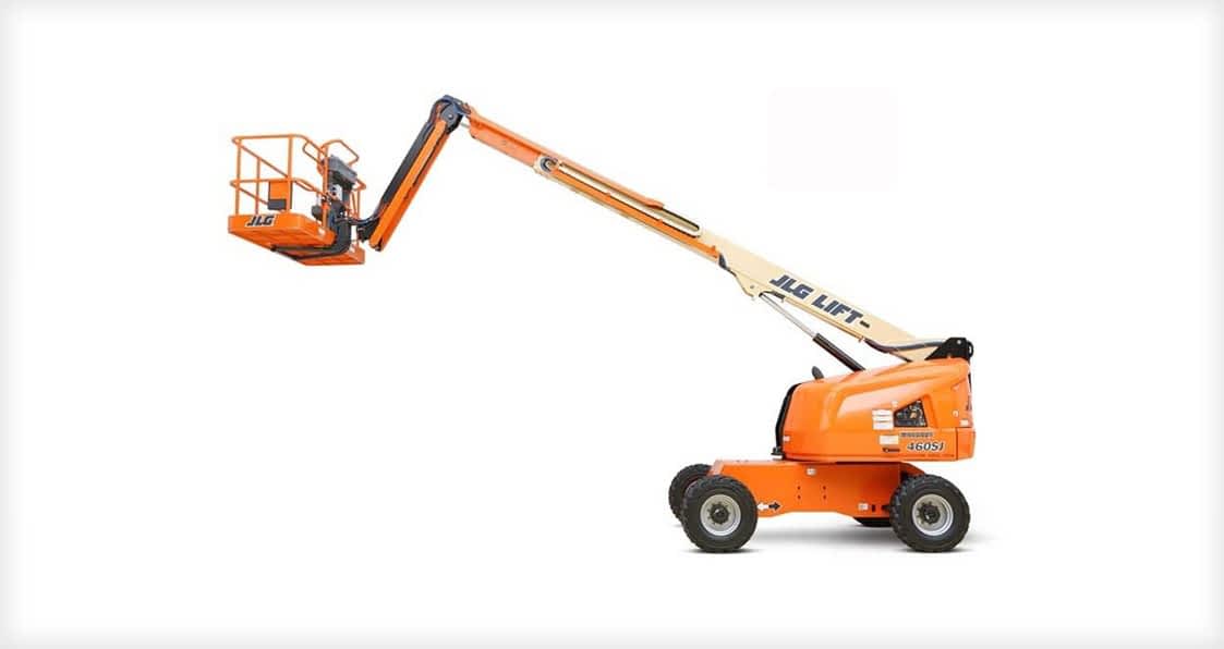 46′ Straight Boom Lift w/Jib, Rent 40 ft. to 135 ft. Atlantic Lift Systems