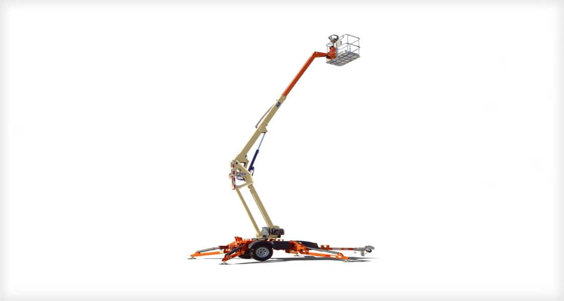 Rent a 35 ft Towable Boom Lift - Atlantic Lift Systems