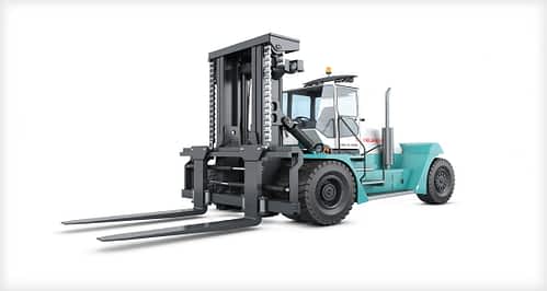 Heavy Duty 25K Pneumatic Forklift Rental - Atlantic Lift Systems