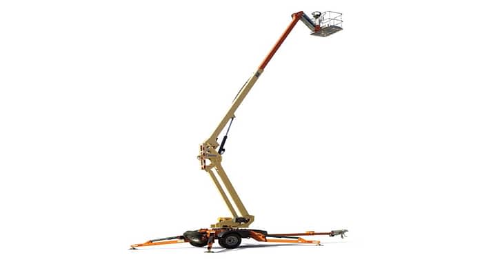 50′ Articulating Boom Lift - Towable - Atlantic Lift Systems